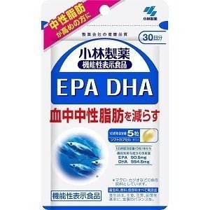 小林製薬 EPA DHA 30日分 ●オメガ3系脂肪酸 「EPA・DHA」のはたらきで 高めの血中中性脂肪を減らす サプリメント。 ●1日目安5粒です。 賞味期限の短いものから販売させていただいております。 多くご注文いただく方は一度お問い...