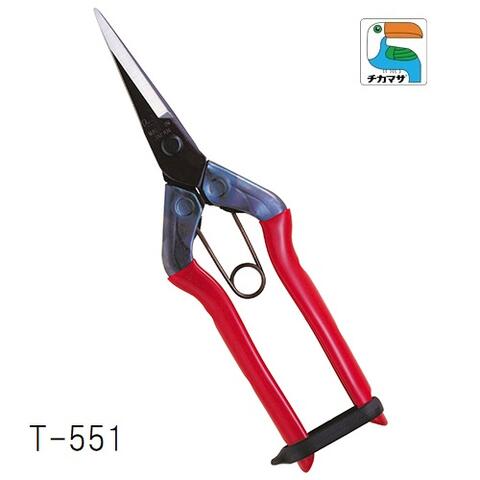 園芸全般・果樹・野菜の収穫摘果作業用 本職園芸用です。 刃の側面研磨により収穫物をキズ付けにくいです。 直刃です。 すべり止めグリップ付きです。 ●全長：185mm。 ●重量：105g。 ●刃長：48mm。　