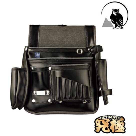 材質：皮革＋マイクロレザー（ベース部分） W：横、H：縦全長（縦1段目ポケット）、D：マチ サイズ：H350（260） x W250 x D60 mm サイズW・・・墨ツボホルダーサイズは含みません 座った時に床につきにくいミドルサイズ。 ...