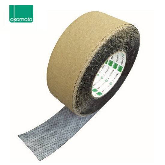 特長 ●耐候性に優れます。 ●金属面はもとより、粗面にもよくなじみます。 仕様 ●色：ブラック ●幅(mm)：50 ●長さ(m)：20 ●厚さ(mm)：0.5 ●粘着力：10.0N/10mm ●引張強度：28N/10mm ●片面タイプ ●切...