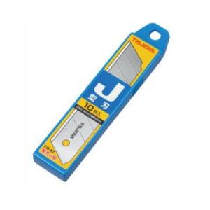 替刃大に比べ、刃の腰の強さが約2.5倍です 仕様 刃タイプ：J型刃（0.65mm厚×22mm幅） 10枚入り 適合商品：J型カッター各種