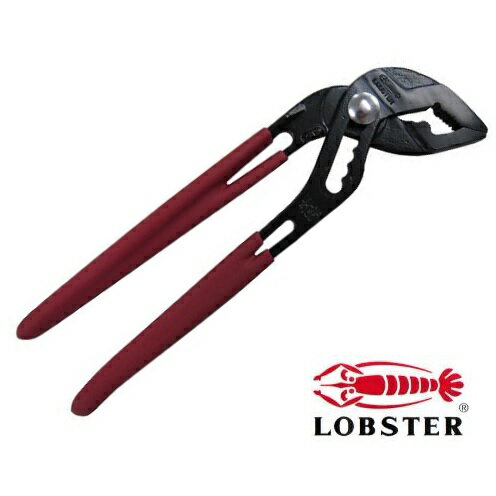 ナット、パイプ、寸切りボルトをガッチリグリップするのに加えて先端にタテ溝を入れ、つぶれたネジの取り外しが出来ます。 握り柄部で手を挟まない安全なストッパー付きです。 ●ウォーターポンプタイプ ●先端頭部厚：9.0mm ●先端くわえ部適応ネジ...