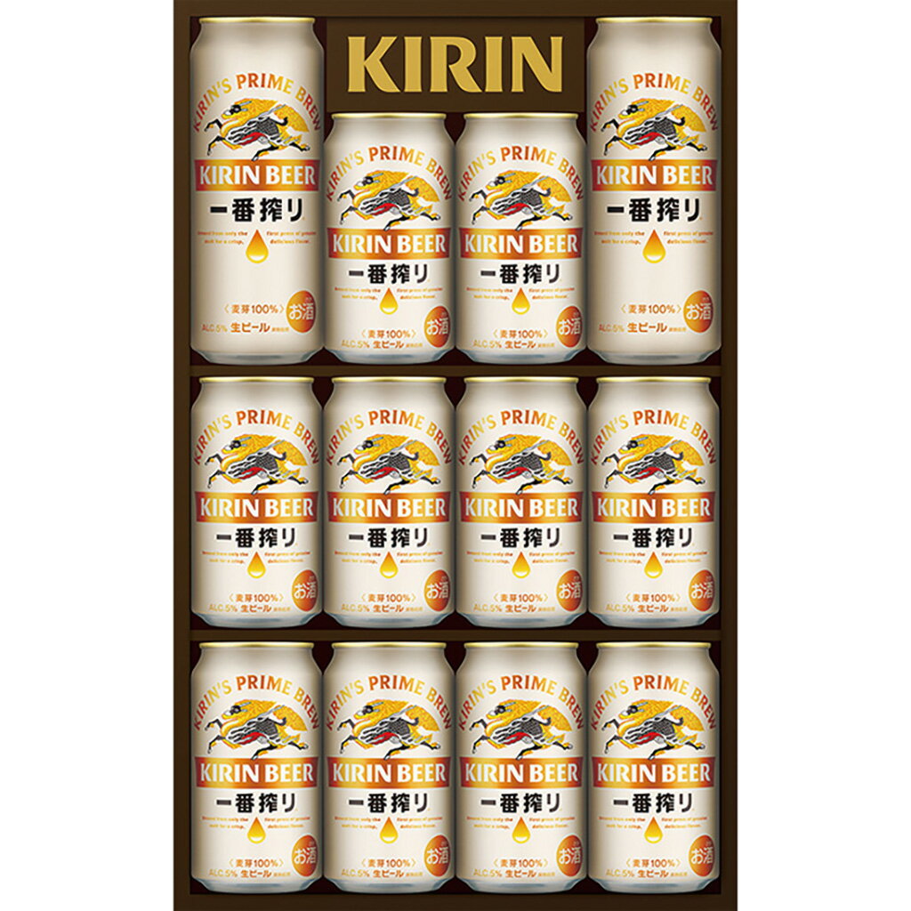 商品名キリンビールキリン一番搾り生ビールセットK-IS3サイズ・特徴キリン一番搾り350ml×10、キリン一番搾り500ml×2●賞味期限：常温にて9ヶ月包装形態配送・送料送料無料ヤマト運輸にて配送 お届けができない地域 北海道 利尻郡、礼...