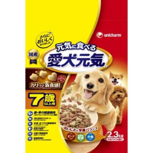 2.3kgユニ・チャーム株式会社　7歳を過ぎた愛犬の健康を考えた栄養バランス犬フードドライタイプ（高齢犬用）ユニ・チャーム株式会社　7歳を過ぎた愛犬の健康を考えた栄養バランス