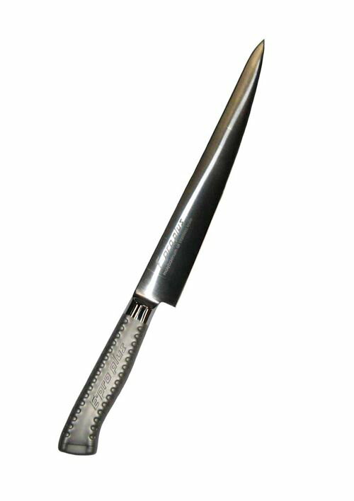 製品仕様表全長410重量(g)190背厚2.4特徴ブレード：耐久性に優れたモリブデンバナジウム鋼 職人による手砥ぎ刃付バンドル：18-8ステンレススチール モナカ構造 握り易いフィット感のある特殊形状