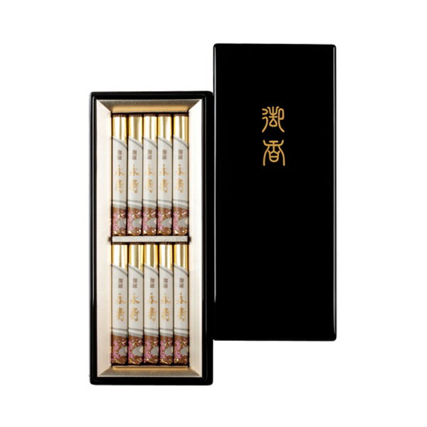 ■アイテム説明高貴な香木伽羅の幽玄な香りのお線香です。「伽羅永寿」を重厚な塗箱に納めた進物用タイプです。■アイテム詳細内容量：約24g×10商品記号：28008返品・交換については【こちら】をご確認ください。カラーは現物と多少異なる場合がご...