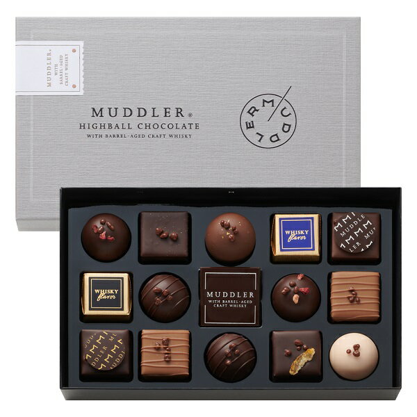 ■説明さまざまな素材の組合せで進化を遂げるハイボールの魅力を、オリジナルチョコレートで表現しました。セレクトしたのは国内外で人気のクラフトウイスキーと、フルーツやお茶など、こだわりの国産素材。組合せの魔法「マドラー」が生み出す、甘美な驚きを...