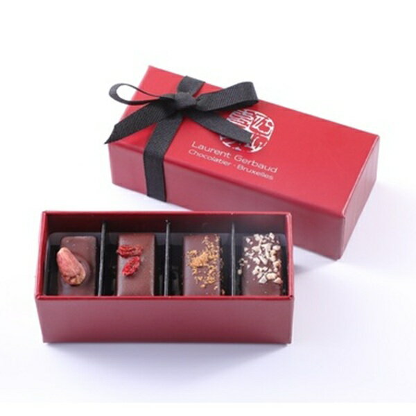 ■説明プラリネに絶対の自信をもつローラン・ジェルボーが厳選する4種（ピスタチオ、ペカンナッツ＆クランベリー、スペキュロス、ヘーゼルナッツ）のアソート。豊かで芳醇な素材感を感じさせる一品です。■商品詳細内容量：4個入賞味期限：製造日より90日...