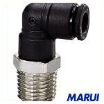 特長 - 用途 - 仕様 ■適合チューブ外径D(mm):6■接続口径:R3/8 仕様2 ■使用流体:空気、水■流体温度:-5〜60℃（空気）、5〜40℃（水）■使用圧力:1MPa（空気）、0.3MPa（水） 材質／仕上 ■本体:ステンレス（...