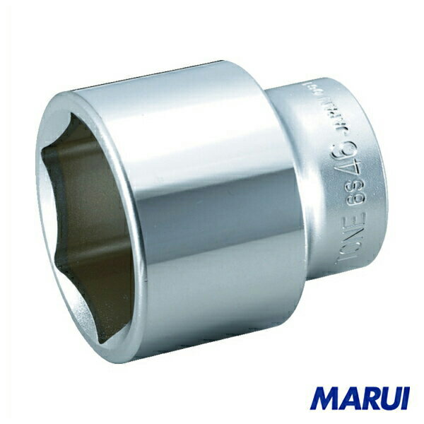 特長 ■スタンダードタイプの対辺六角形状です。 ■差し込み後、トルクをかけてもナメにくくなっています。 用途 ■ボルト・ナットの締付け・緩め作業用。 仕様 ■差込角(mm)：19.0 ■全長(mm)：56 ■対辺寸法(mm)：30 仕様2 ...