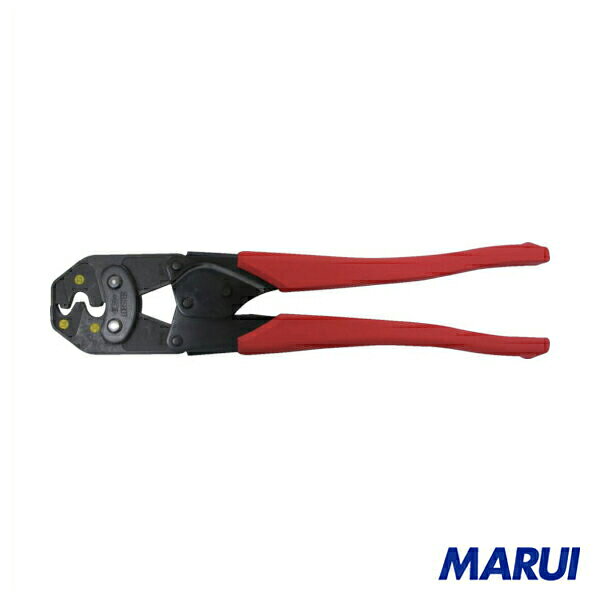 特長 ■油圧式工具しか対応できなかった38mm[[の2乗]]にも対応でき、動力分電盤などの狭いスペースでの作業に最適です。 ■えりもとまでカバーしたロンググリップなので、仮押さえもしっかりできます。 ■成形確認機構内蔵です。 ■JIS C9...