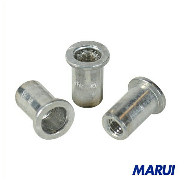 特長 ■エビナットはナットとリベットの両方の長所を兼ねそなえた、ブラインドファスナーです。 ■タップ立ての難しい薄材やパイプ・溶接のできないプラスチック板にも片側から簡単に取り付けることができます。 ■専用のエビ印ナッターを使用すれば、カシ...