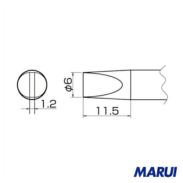 特長 - 用途 - 仕様 ■コテ先名称：6D型 ■適合コテ：FX838 仕様2 ■ヒーター一体式 材質／仕上 - セット内容／付属品 - 原産国 日本 注意 - 在庫について 当店では複数店舗での在庫共有をしており、システムで在庫の調整を行...