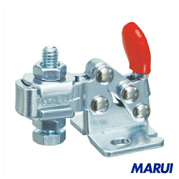 特長 ■ほとんどの機種のカシメ（支持）ピンにステンレスを採用し、長期の使用に対応しています。 用途 ■検査治具をはじめ、熔接治具、その他組立治具、加工治具に最適です。 仕様 ■製品刻印：TDS10F ■全長(mm)：26 ■締付力(kN)：...