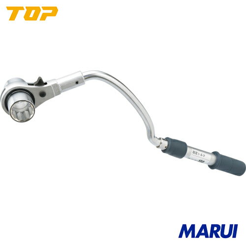 特長 ■水道本管のフランジボルト・ナットの締め付けに便利です。■弓形ハンドルにより狭い管路も容易に締め付け可能です。■トルク機構で「カツン」と鳴り、首が折れたら締め付け完了です。■防水グリップ付単能型トルクレンチです。■ギア歯数48歯（従来...