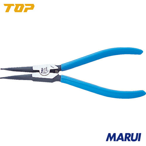 特長 ■オール鍛造品、一体成形です。■耐久力・耐荷重性抜群です。■先端部は逆テーパー加工により、リングを確実にキャッチします。■シャフト（軸）用専用タイプです。 用途 ■シャフト（軸）用スナップリングの脱着作業に。 仕様 ■リング使用範囲(...