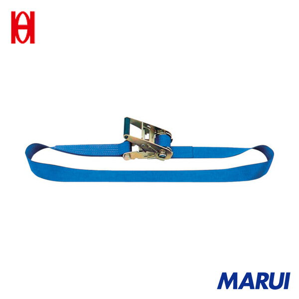 特長 ■ステンレス製でサビず、衛生的です。■握りやすい幅広ハンドルです。 用途 ■海上、海岸など、塩分の多い所、またサビを嫌う場所での作業。■軽荷重用。 仕様 ■最大使用荷重(t)：0.6■色：ブルー■ベルト長さ(m)巻取側：6.0■べルト...