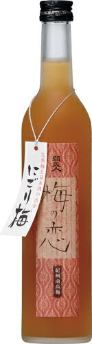 完熟「南高梅」が丸ごと溶け込んだ、とろりと優しい日本酒ベースのにごり梅酒 完熟南高梅がまるごと溶け込んだ、とろりと甘く梅の酸味が心地よい上品な口当たりです。