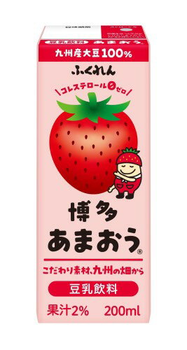 原材料:大豆(遺伝子組換えでない)、糖類(砂糖、水あめ)、いちご(福岡県産あまおう)果汁、食塩/香料、乳酸Ca、安定剤(増粘多糖類)、乳化剤、炭酸Ca 内容量:200ml×24 商品サイズ(高さx奥行x幅):12.5cm×15.8cm×34...