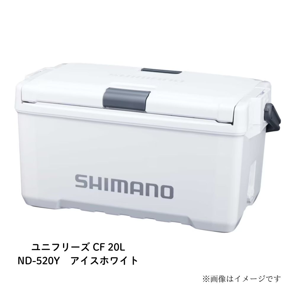 ■商品名：ユニフリーズ CF 20L ■品番：ND-520Y ■カラー：アイスホワイト/チャコール ■容量(L)：20 ■COOL：95 ■断熱構造：1面底真空パネル＋発泡ウレタン ■内寸法 - 中央値(cm)：21.3×45.0×21.2...