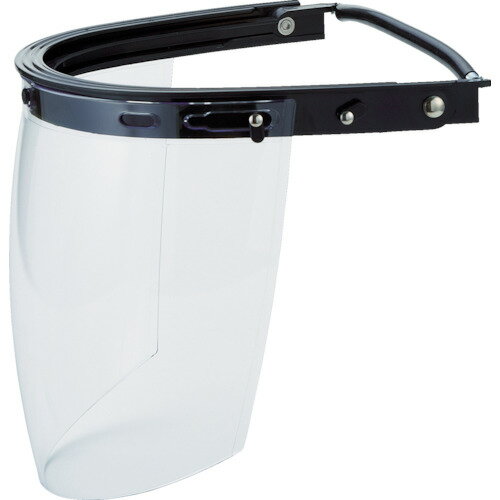 【特長】●ヘルメットへの着脱が簡単にできる防災面です。交換が容易にできるレンズは耐衝撃性、耐傷性に優れます。ほとんどのヘルメットに対応しています。【用途】●薬品・溶剤などの取扱作業　刈払い作業　など眼及び顔全体を保護【仕様】●装着:ヘルメッ...