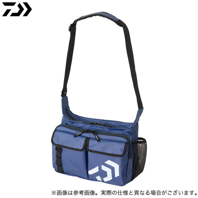 20220626-06SHOULDER BAG (D)【ショルダーバッグ（D）】実用的な機能・仕様を満載し、陸っぱりを中心に幅広いフィッシングシーンで活躍する汎用ショルダーバッグメインルームに中型ボックス（26×19cm程度）を2〜3個収納...