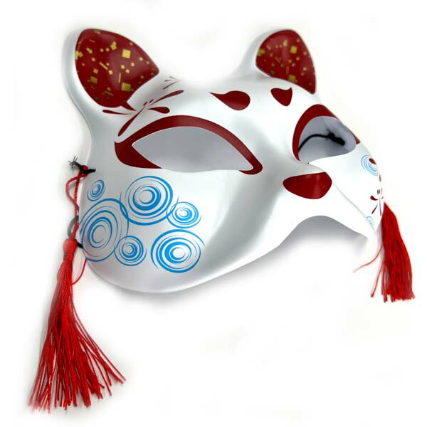 半面　猫面　十七・トンボ ★商品説明 口元が開いた、半面タイプです。 ネコをモチーフに、アート的にアレンジ。 サイドの房がアクセントです。 ★セット内容 ・本体x1 ★電池有・無 ・使用しません。 ★商品サイズ ・大人用サイズ ★対象年齢 ...