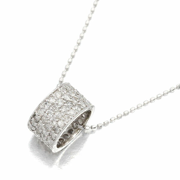 商品管理番号 46011-Y ブランド ノーブランド 型番 － 　　　　　　　　 アイテム ネックレス 　　　　　　　　 　　　　　　　　 仕様 － 素材 K18WG/ダイヤ 　　　　　　　 サイズ 長さ：約40cm トップ：幅約6.5mm...