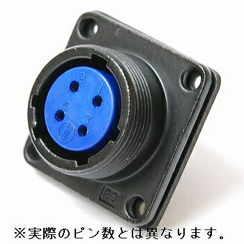 【楽天市場】七星科学研究所 NJWレセプタクル 防水型(シェルφ24・14極) 【NJW-2414-RF】：マルツオンライン