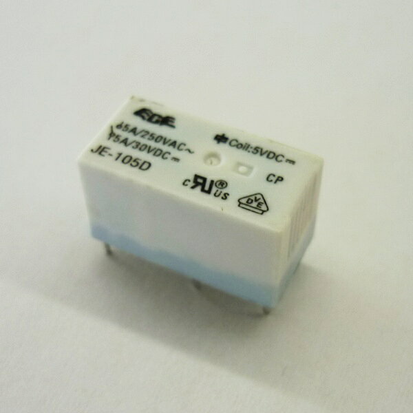 ・パッケージ：・実装：プリント基板・接点極数：1c・コイル定格・電圧：DC5V・コイル定格・電流：40.0mA・定格/コイル動作電圧：75%以下・定格/コイル復帰電圧：5%以上・接点部定格・抵抗負荷DC：30V-5A・接点部定格・抵抗負荷A...