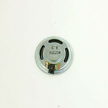 ラジオやオルゴールの実験に最適8Ωのインピーダンスの小型スピーカです。・径寸法：約23mm・定格入力：0.5W・インピーダンス：8Ω