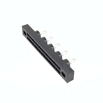 【仕様】・定格：125V-10A・列：1列・取付方式：ねじ止め・極数：5極・端子間ピッチ：9mm・端子ねじ：・主絶縁体：フェノール・備考：