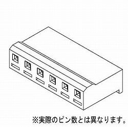 ※お一人様5個まで購入可能です。【仕様】・ピッチ：5.08mm・コネクタの形態：ハウジング・ピン数：2極・定格：250V-7A・適合電線：・適合ハウジング：・入数：10個