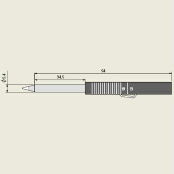 【仕様】・適合機種：RX-802AS・こて先タイプ：・こて先径：Φ0.3▽電子工作に必要な工具の種類と使い方 その1【ハンダ付け編】ハンダ付けに必要な工具と、その使い方のコツをご紹介します。