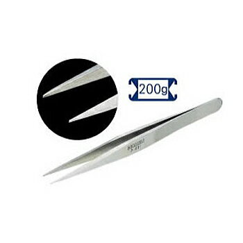 ・材質：ステンレス・口幅：0.6mm・サイズ：125X9.5X8(mm)・重量：23g・つまみ荷重：200g▽電子工作に必要な工具の種類と使い方【ワイヤー処理編】電子工作で必要な作業にワイヤーの処理があります。その時に必要な工具と使い方につ...