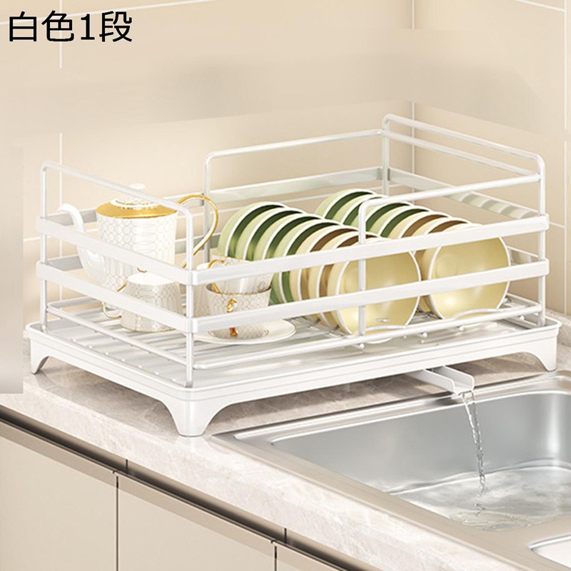 　　　 ◆◇◆人気の秘密◆◇◆ サイズ：詳しいサイズは左画像をご覧くださいませ 洗い物自然乾燥可能な食器置き水切りラック：洗ったお皿や碗など食器をそのままラックにおける、いちいちの水気を拭く手間がかからない、ラックから直接シンク内に水が落ち...