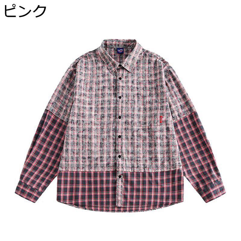 　　　 ◆◇◆人気の秘密◆◇◆ 【着心地抜群】高品質の混紡素材ですので洗濯しても乾きやすいです。日常カジュアル、アウターにぴったりな、軽く柔らかく吸水速乾性に優れるシャツ。【サイズ】M：参考体重:40-60kg；L：参考体重:50-70kg...