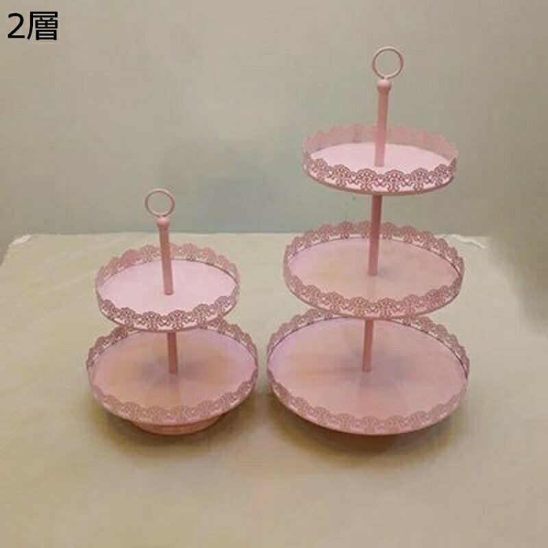 　　　 ◆◇◆人気の秘密◆◇◆ 【サイズ】マルチファンクション、3段サイズ高さは55cm、直径：30cm＆25cm＆20cm 。2段サイズ 高さは45cm、直径：25cm＆20cm 。 ケーキやスイーツ、フルーツ、お寿司などを並べることがで...