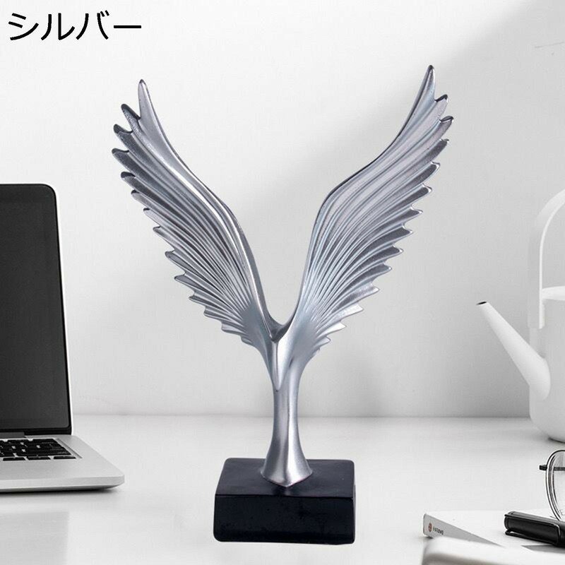　　　 ◆◇◆人気の秘密◆◇◆ 翼の鷲の装飾品 - アートコレクター愛好家であれば、この素敵な彫像、樹脂工芸品に簡単に恋に落ちるでしょう 素材: このオーナメントは樹脂素材でできており、細部まで再現し、滑らかな表面、キラキラとした装飾、友達...