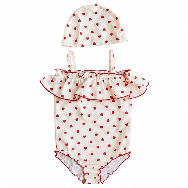 　　　 ◆◇◆売れている秘密◆◇◆ 【サイズ感と快適性】キッズ 水着 女の子用ワンピースは、80から130までの幅広いサイズ展開でお子様の体型に合わせて選べます。肩紐にはアジャスターが付いており、成長に合わせて細かなサイズ調整が可能です。締...