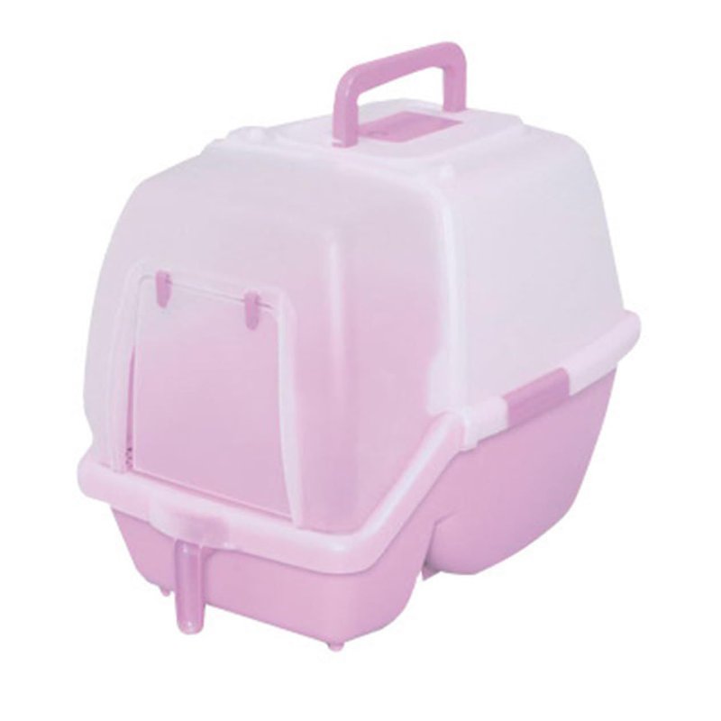 　　　 ◆◇◆売れている秘密◆◇◆ 商品サイズ(cm):40*53*42cm。臭いが広がりにくい扉付きフルカバーを採用。ワイドな出入り口なので、身体の大きな猫ちゃんにも安心です。大きめのサイズで、ネコちゃんにゆったり落ち着いた時間を与えられ...