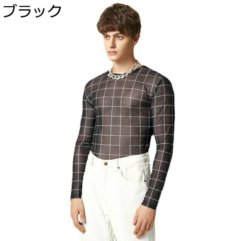 　　　 ◆◇◆人気の秘密◆◇◆ 【スリムでタイトなデザイン】:メンズメッシュtシャツ、涼しく通気性、無地、クラシックなラウンドネック、ショートパンツ、トランクス、その他のロングパンツと合わせやすい、通気性の良いフィッシュネット下着、筋肉がむ...