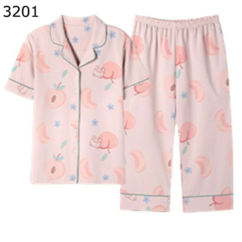 　　　 ◆◇◆人気の秘密◆◇◆ 【上下2点セット】トップス＆七分パンツ＆ルームウェア上下セットです。ボトムスは伸縮性のあるウエストゴムで、締め付けず快適な穿き心地です。どんな女性にも、女性本来可愛いさ、優しいさを演出！ 【快適な睡眠をあなた...