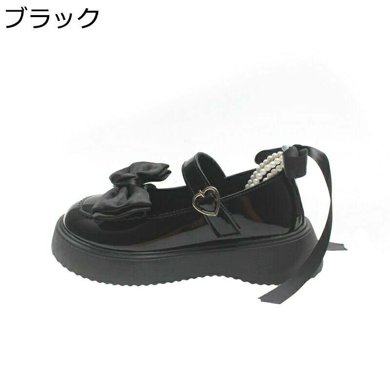 　　　 ◆◇◆人気の秘密◆◇◆ ?【可愛い】蝶結びがあるデザインで毎日のオシャレを楽しくしてくれます。ロリータファッションやコスプレ、普段使いにも。リボンがついているので、可愛さを兼ね備えたメイド靴。 ?【合わせやすい】ロリータ服にめっちゃ...