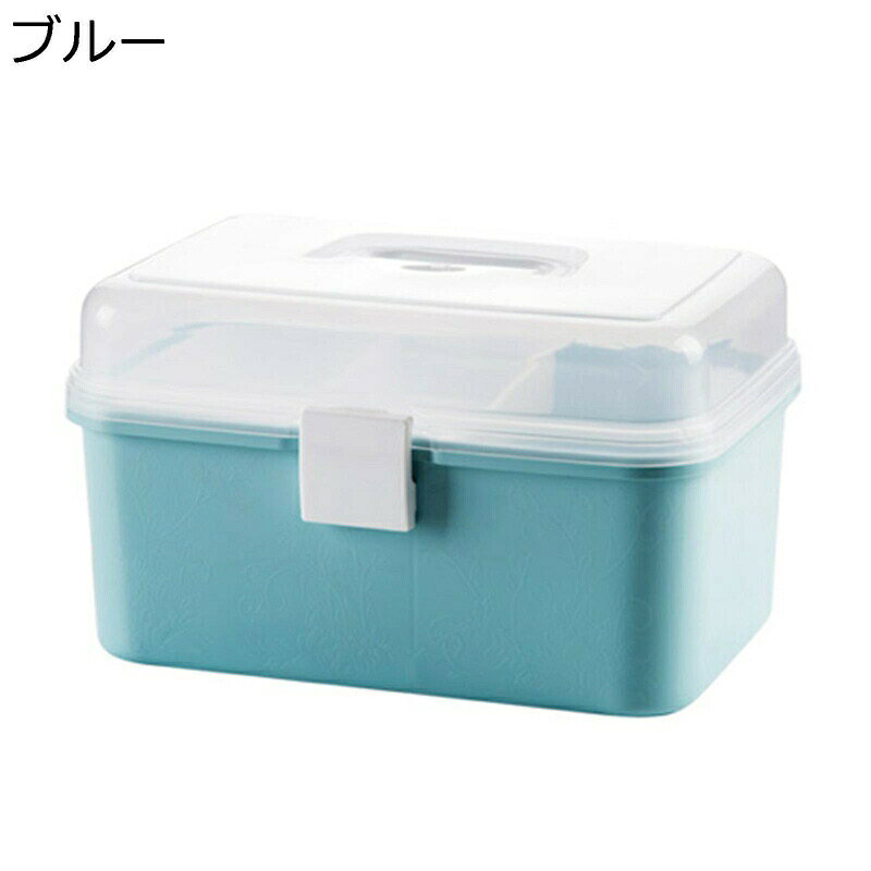 　　　 ◆◇◆人気の秘密◆◇◆ 【??サイズ】25x16x16cm 【??便利】万が一のケガにすぐに対応できて、救急箱には包帯や絆創膏を常備して、緊急時持ち運びに便利。 【??高い素材】蓋が透明度の高い素材から作られ、一段目の常用薬は見やす...
