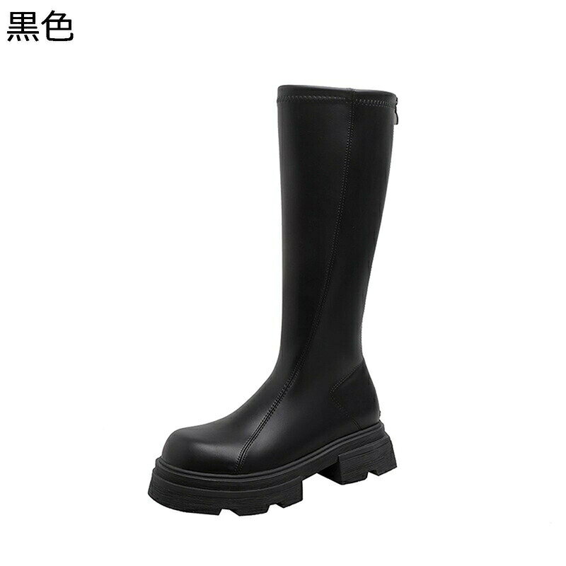 　　　 ◆◇◆人気の秘密◆◇◆ ヒール：5cm　筒高：34cm　筒周り：35cm　 【ファスナー付き】ファスナーで脱ぎ履きしやすく、自然と上品な脱ぎ履きに。忙しい朝やお出かけ先でも、もたつかない。 全体的に細身できれいなシルエットだと好評で...
