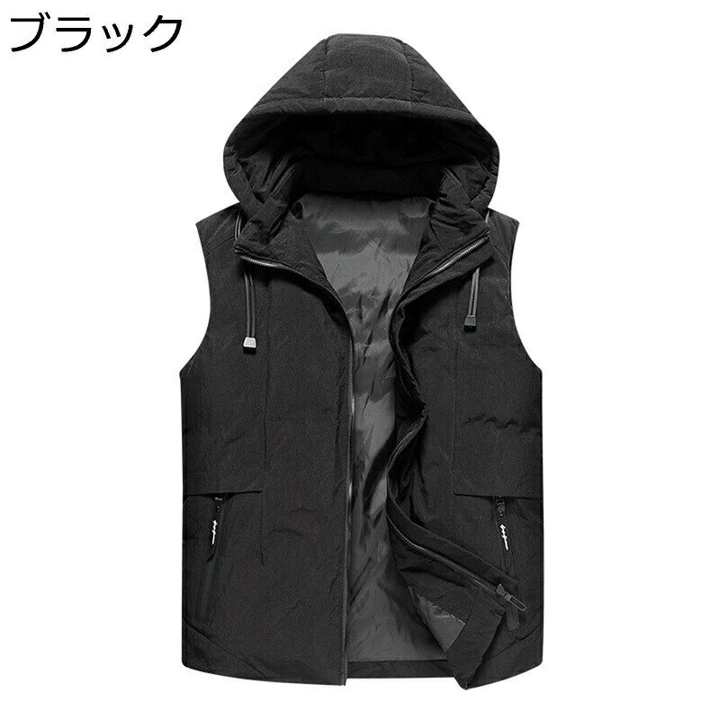 　　　 ◆◇◆人気の秘密◆◇◆ 【サイズ】サイズの詳細は左画像商品説明をご覧下さい。サイズは平置きでの採寸につき、若干の誤差がある場合がございます。 【ダウンベスト】メンズダウンベスト、詰め物は90％のダウン、表地素材は上質なポリエステルを...