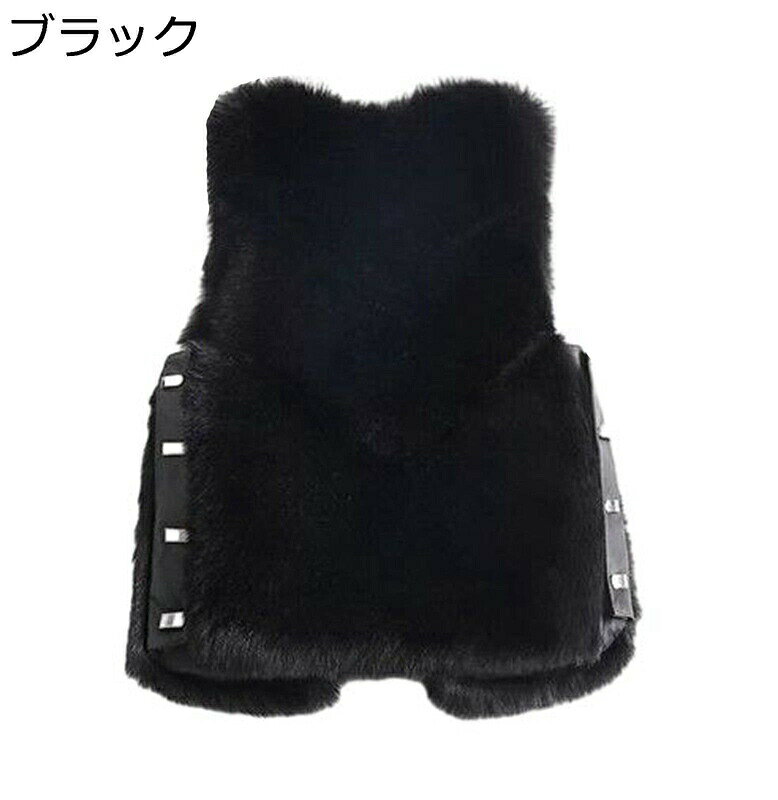 　　　 ◆◇◆人気の秘密◆◇◆ サイズ：詳しいサイズは左画像をご覧くださいませ〜 長い毛足が特徴のフェイクファーベスト☆気軽に羽織れて華やかさをプラスしてくれる一枚あったら便利なアイテム◎ 程よいボリューム感で温かく、デイリーにもオケージョ...