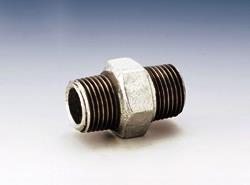 【材料規格値より高い機械的性質を有し、さらに強さのばらつきもありません。】●材料は黒心可鍛鋳鉄で、管用テーパねじ加工しています。●適用流体は水・油・蒸気・空気です。詳細情報・スペック呼び径(A)：15A呼び径(B)：1/2B