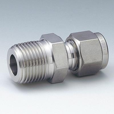 【特徴】●コネクタに穴が貫通しており、サーモカップルまたはディップチューブを容易に接続できます。●使用時のフロントとバックの2つのフェルールは、相互の連動作用により、チューブの許容限度内の外径、肉厚、材質、硬度の変化を補正し、漏れの生じない...